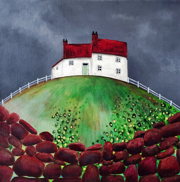 Bridget Wilkinson - House On The Hill – Seagull Gallery and Framing